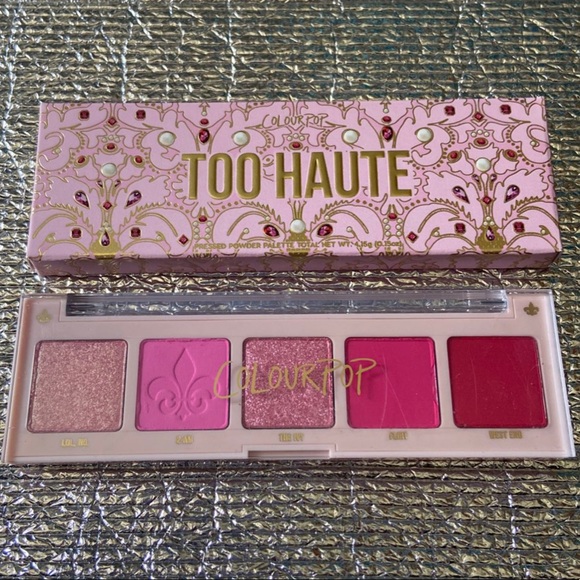 Colourpop | Makeup | Colourpop Too Haute Palette | Poshmark